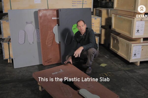 Latrine Slab, Plastic Self Supporting - 35 pce - Oxfam Supply Centre