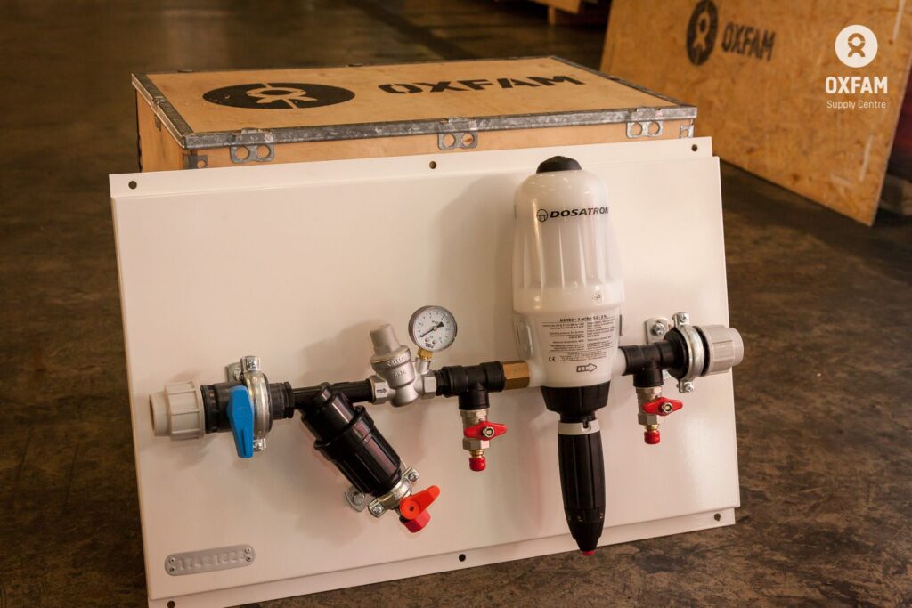 Chemical Dosing Kit, flow activated - Oxfam Supply Centre