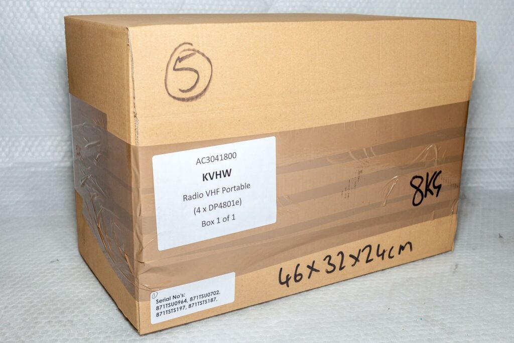 Radio Kit, VHF, Portable - 4 pce - Oxfam Supply Centre