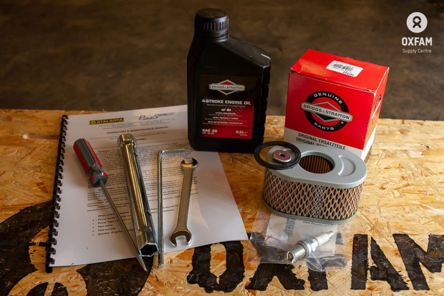 Water pump kit, 2", petrol engine - Oxfam Supply Centre