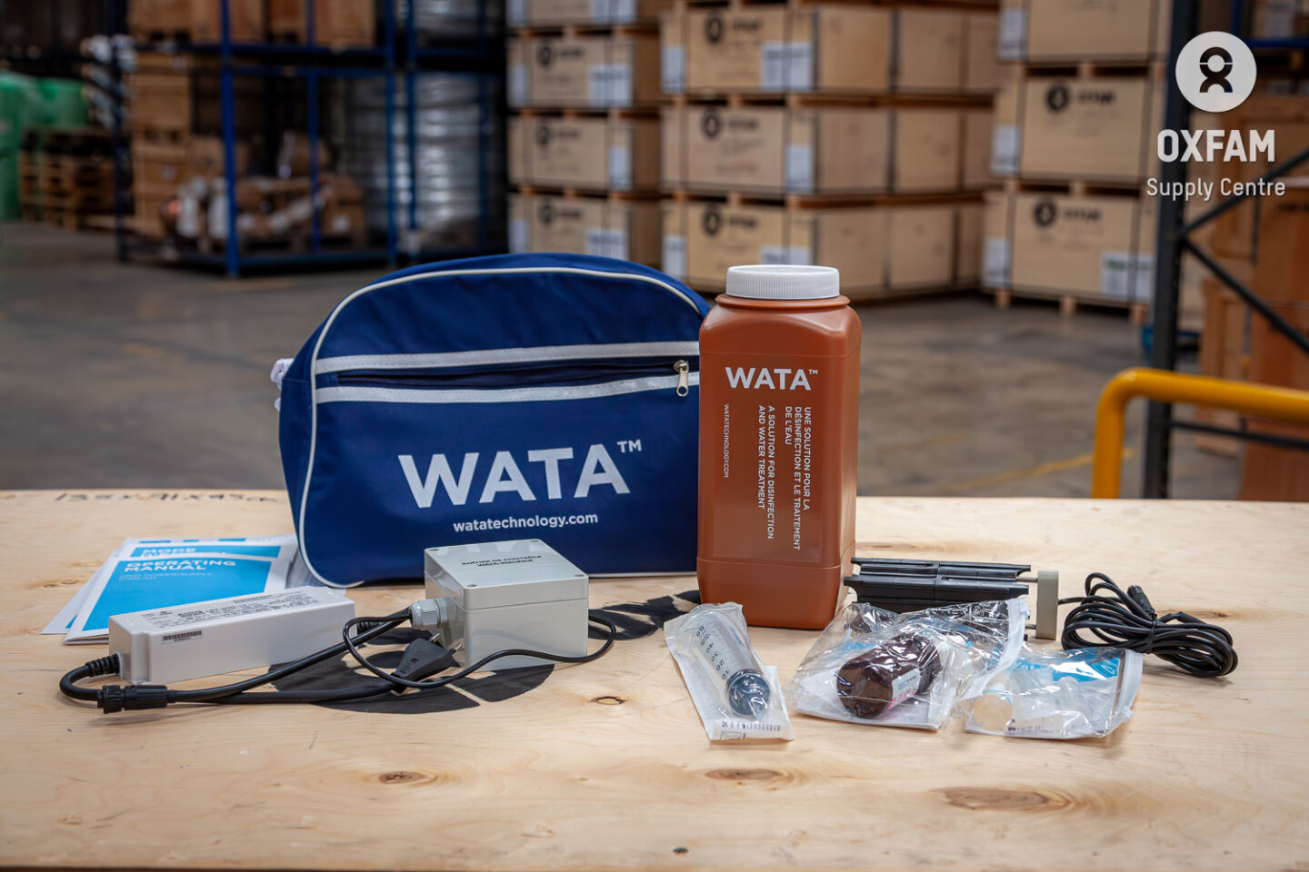 Chlorine Generating kit WATA -Standard - 2L - Oxfam Supply Centre