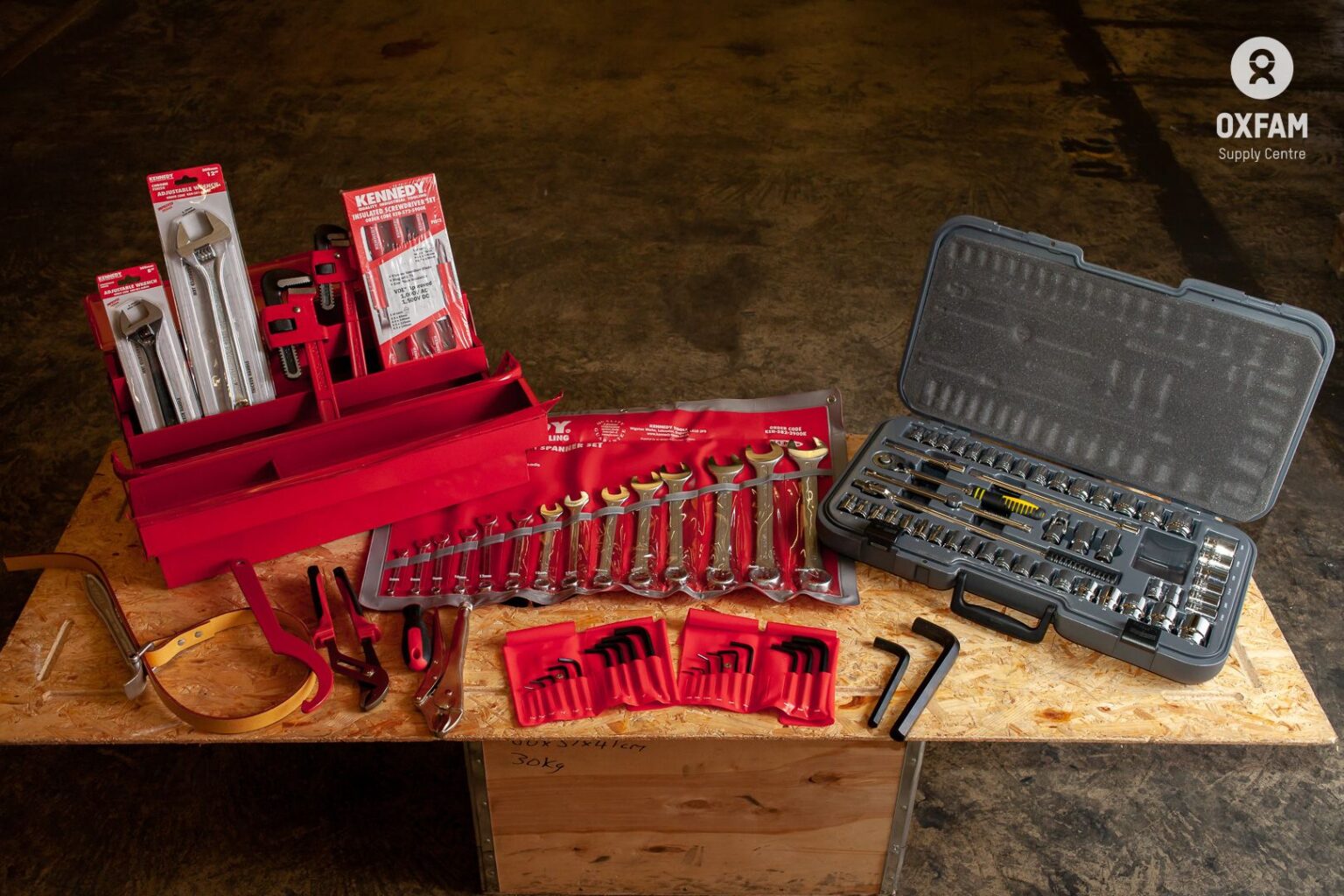 Tool kit, Engineer's - Oxfam Supply Centre